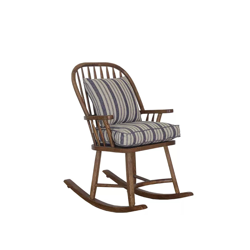ChairVogue Solid Wood Oak Casual Rocking Chair Solid Wood Rocking Chair ...