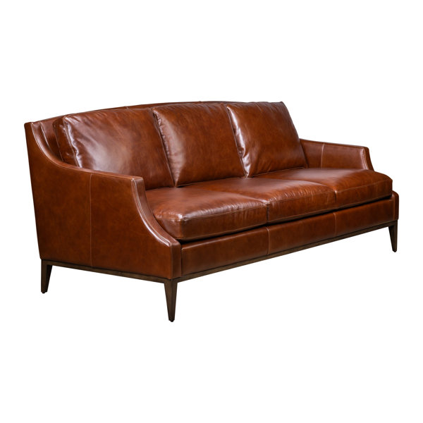 Olivia & Quinn Emily Sofa in Linden Chocolate | Perigold