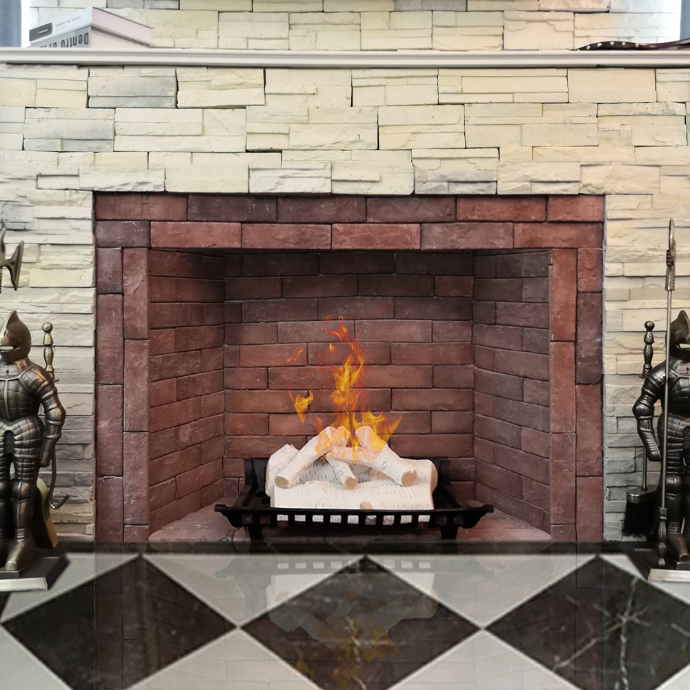 Foundry Select Alpine Artificial Fire Logs, 5 Pieces, Longest 16 ...