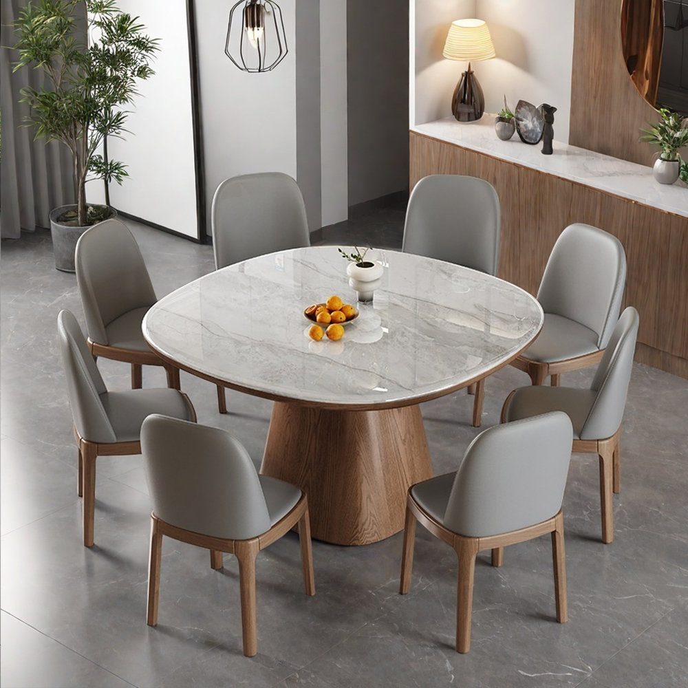 Elamer Simple modern home dining table set | Wayfair