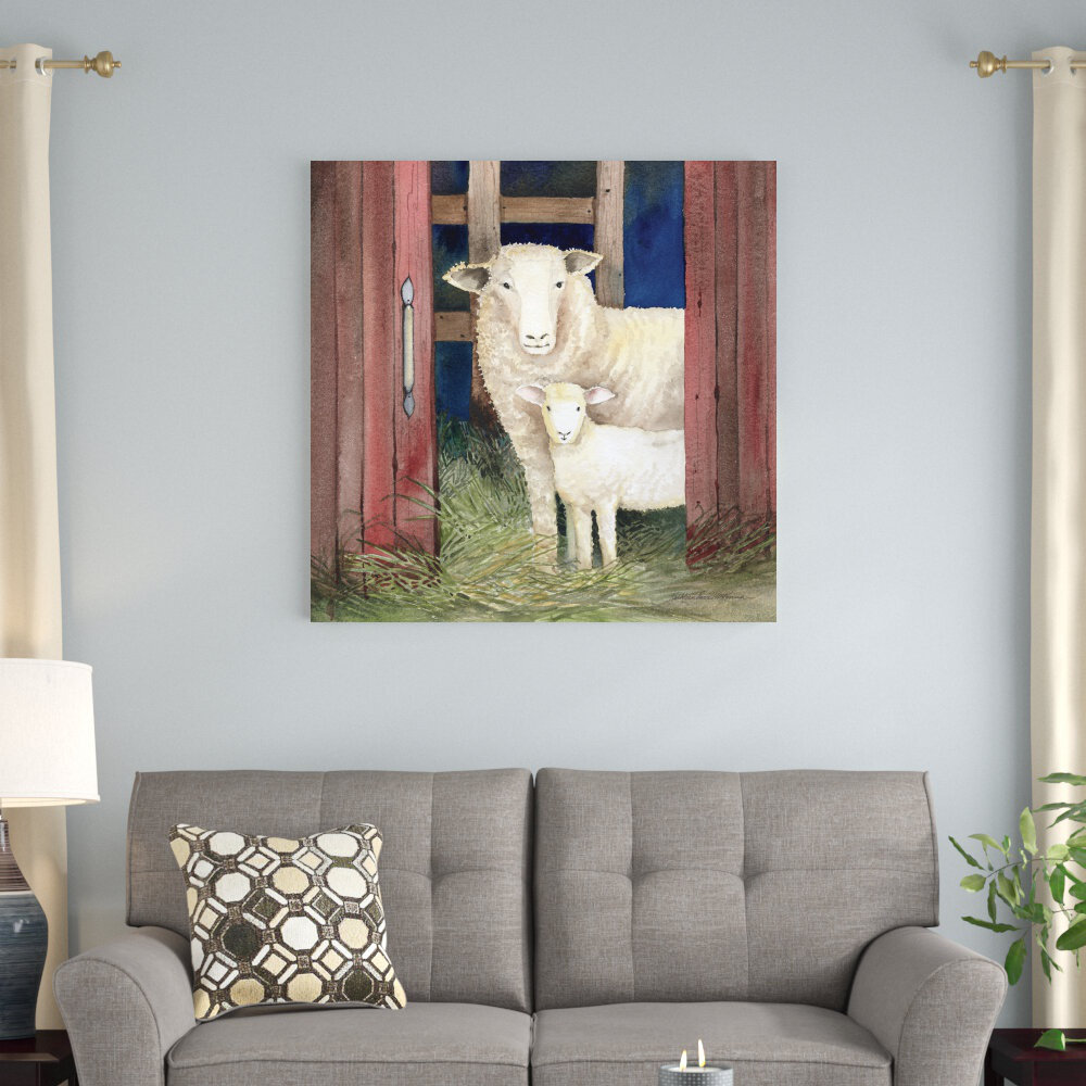 August Grove® Farm Family Sheep by Kathleen Parr McKenna - Wrapped ...