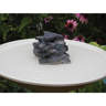 Birds Choice 5" Layered Rock Waterfall, Gray | Wayfair