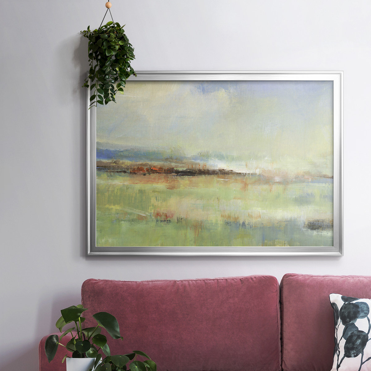 Wexford Home Obfuscate I Framed On Canvas Print | Wayfair