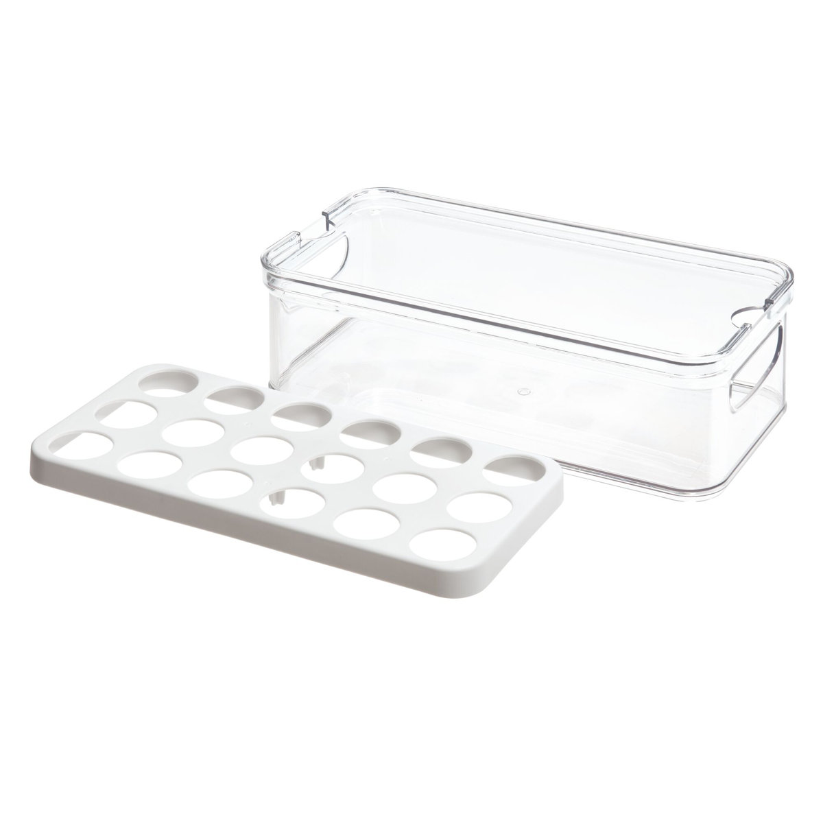 iDesign Crisp Stackable Refrigerator and Pantry Produce Food Storage ...