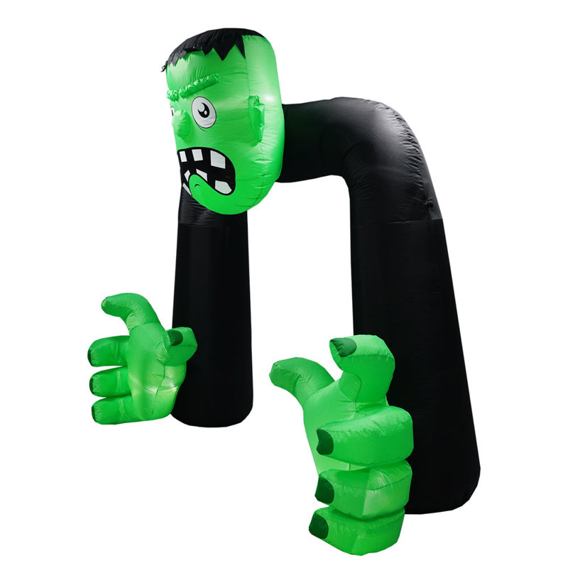 The Holiday Aisle® Frankenstein Archway Inflatable Set & Reviews | Wayfair