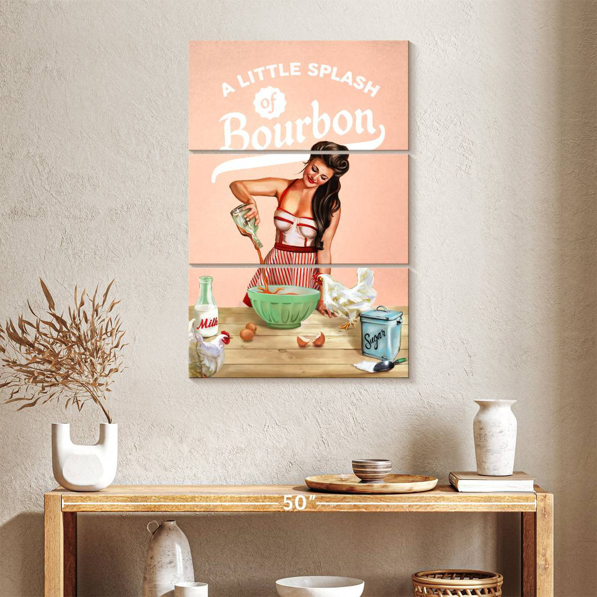 Elephant Stock Bourbon Chickens Pin-Up | Wayfair