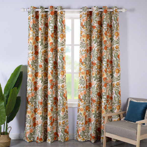 Red Barrel Studio® Hansfried Blackout Curtains / Drapes Pair & Reviews ...