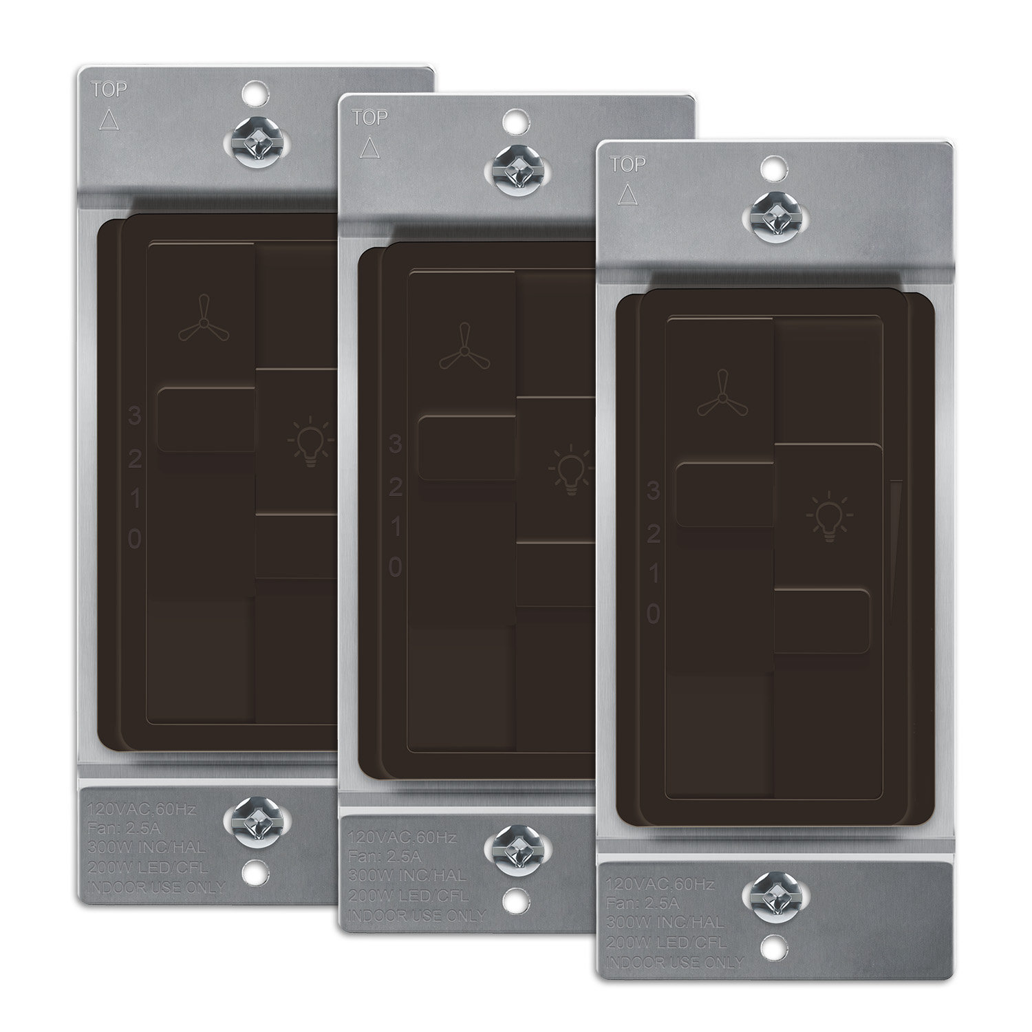 TOPGREENER Kalide 3-way Slide Dimmer | Wayfair
