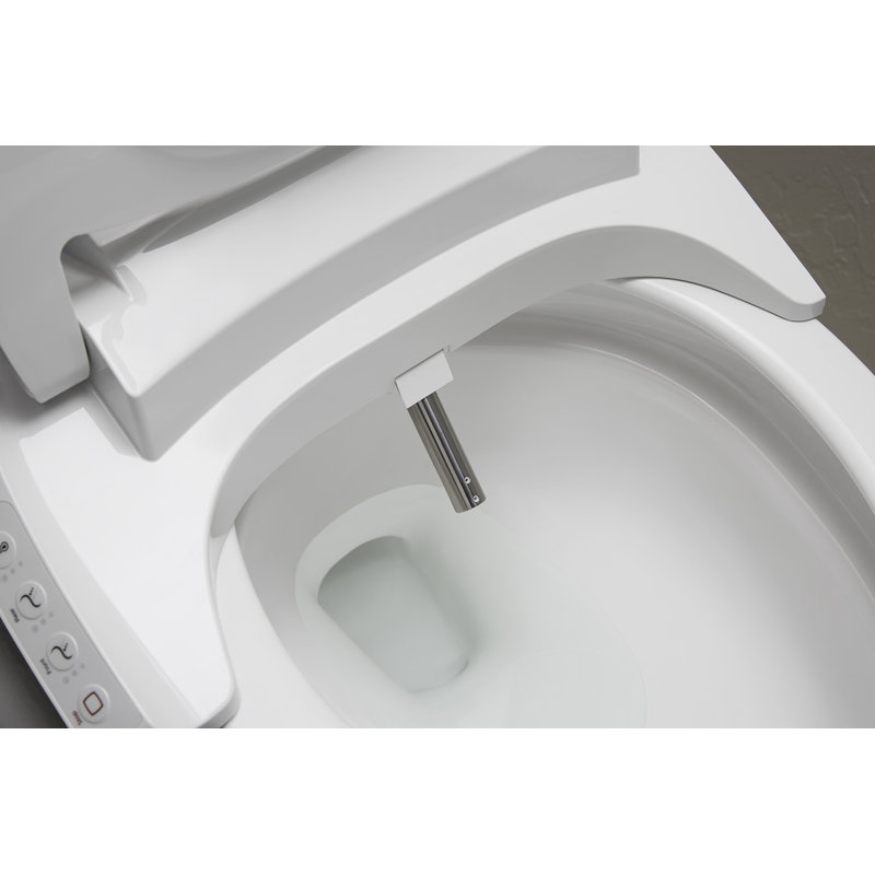 Kohler PureWash E700 Elongated Heated Bidet Toilet Seat with Remote ...