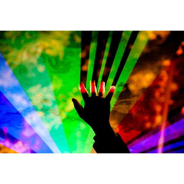 Marlow Home Co. Touch The Rainbow by Eduardo Ribas - Wrapped Canvas ...