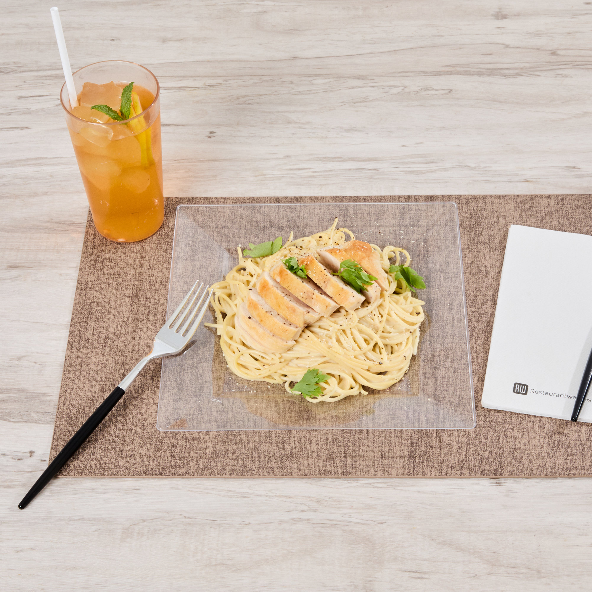 Restaurantware Modern 9.5" Square Plate (100 Count) - Wayfair Canada