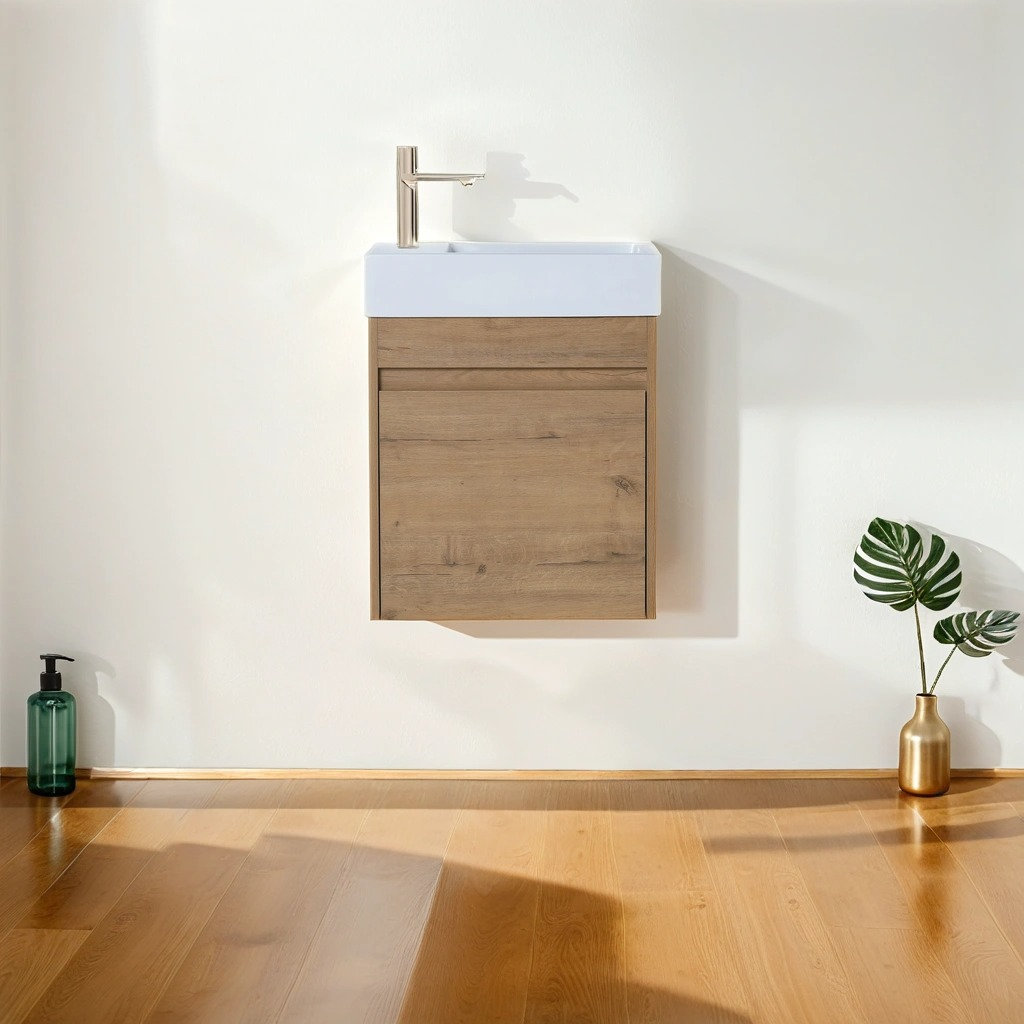 Ebern Designs Lemal 18.35'' Single Bathroom Vanity with Top - Wayfair ...