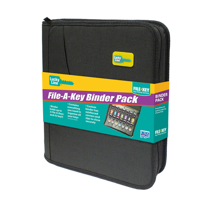 FixtureDisplays File a Key Binder Letter Size Key Holder Organizer ID ...