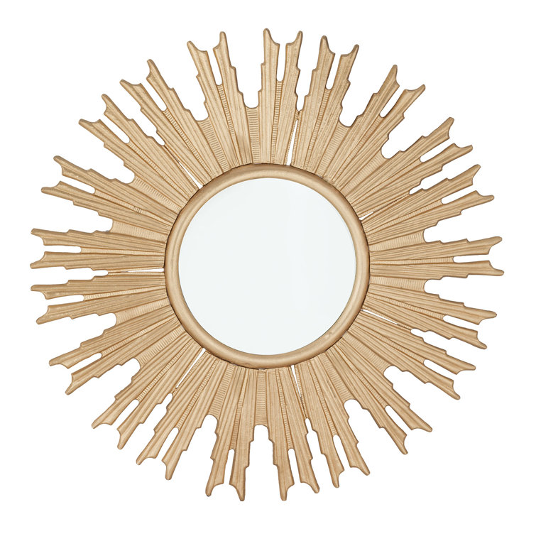 Sunburst Metal Wall Mirror Set Of 3 at Mike Friddle blog