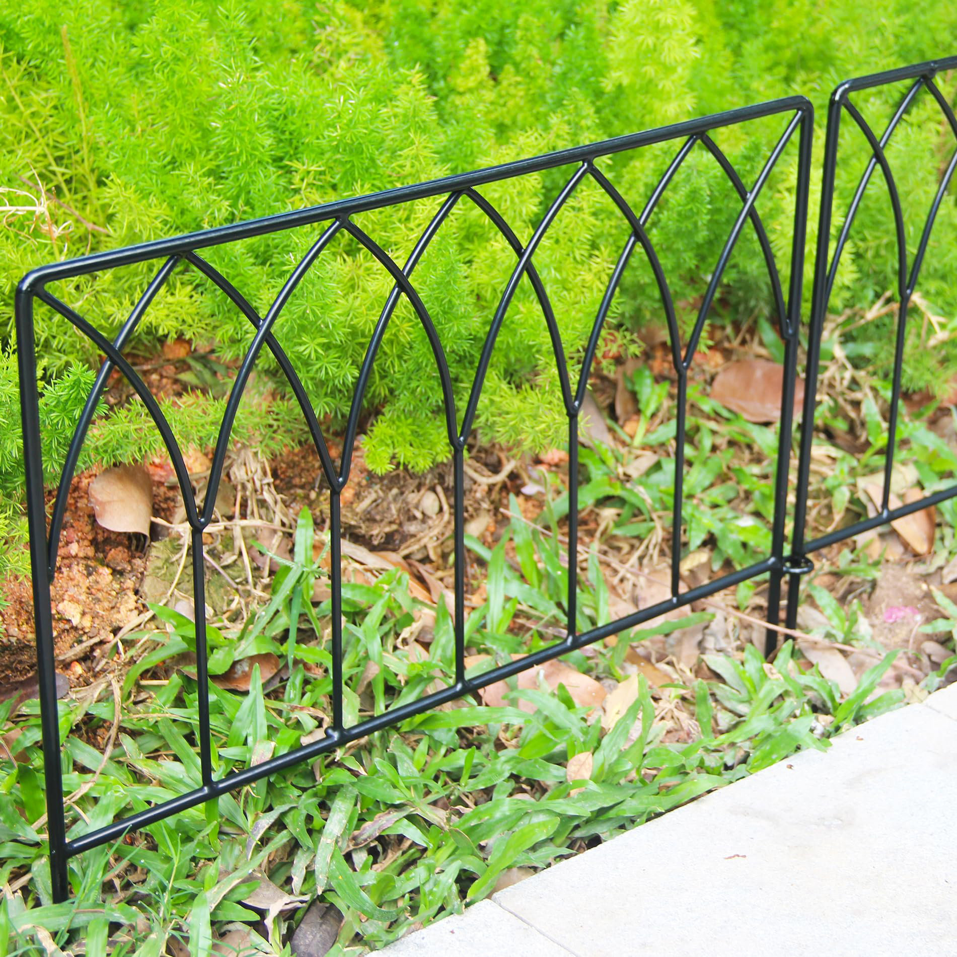 Arlmont & Co. 5 Pack Edging Border- Flower Bed Fencing for Landscaping ...