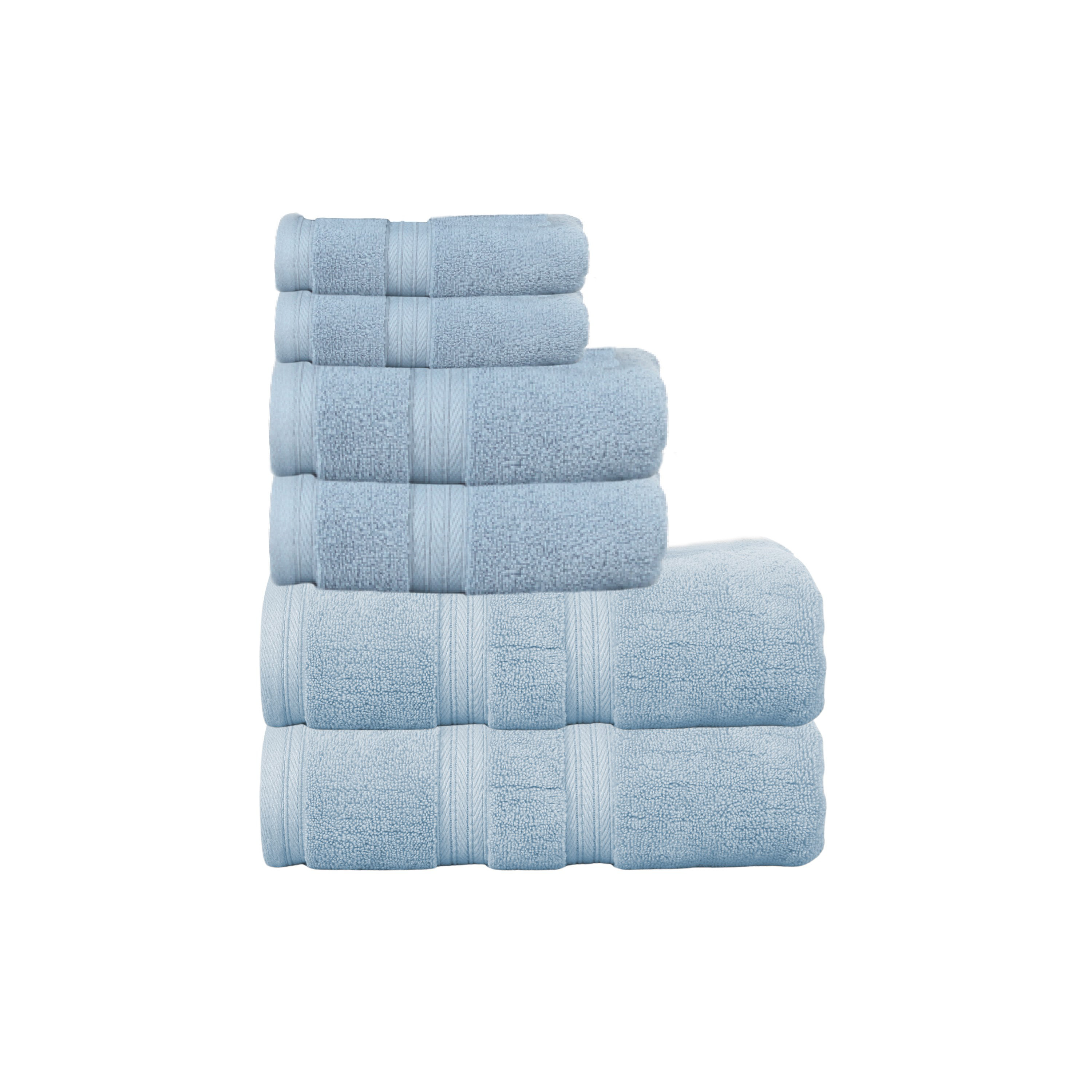 Ebern Designs Elegance Essentials 550GSM 100% Cotton Zero Twist Bath ...
