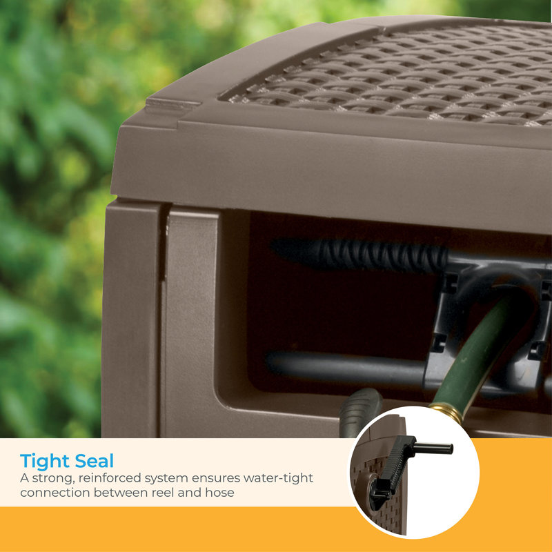 Suncast Hideaway Single Plastic Hose Reel & Reviews | Wayfair