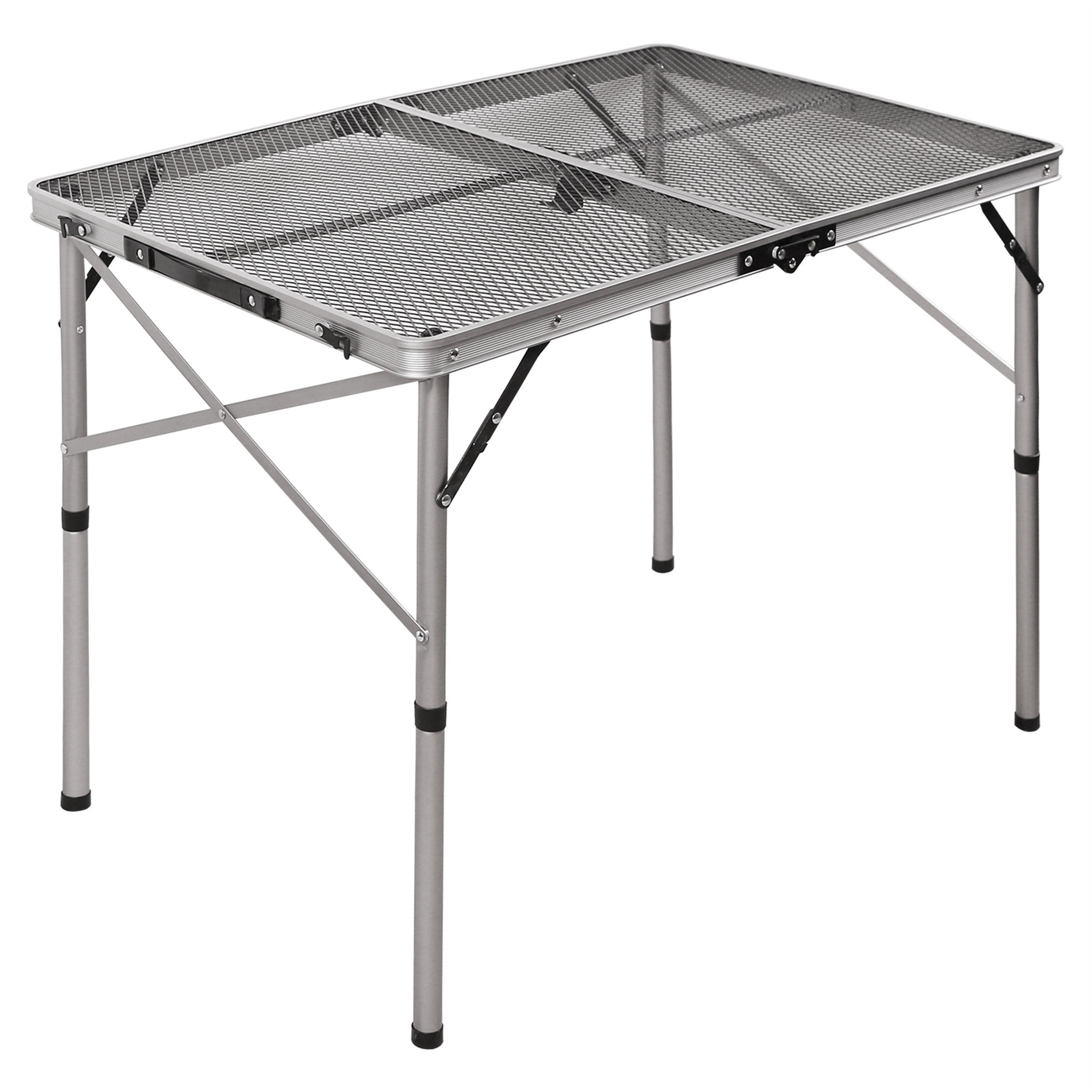Arlmont & Co. Kaymari Folding Metal Camping Table | Wayfair