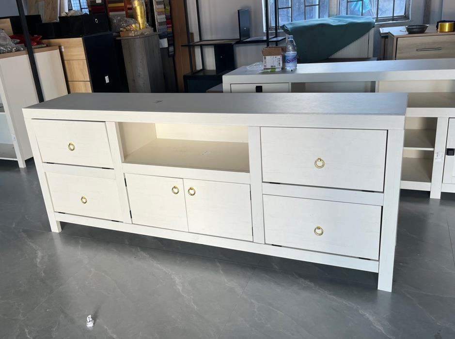 Breakwater Bay Farmhouse TV Stand for 75/80 Inch TVs, Long ...