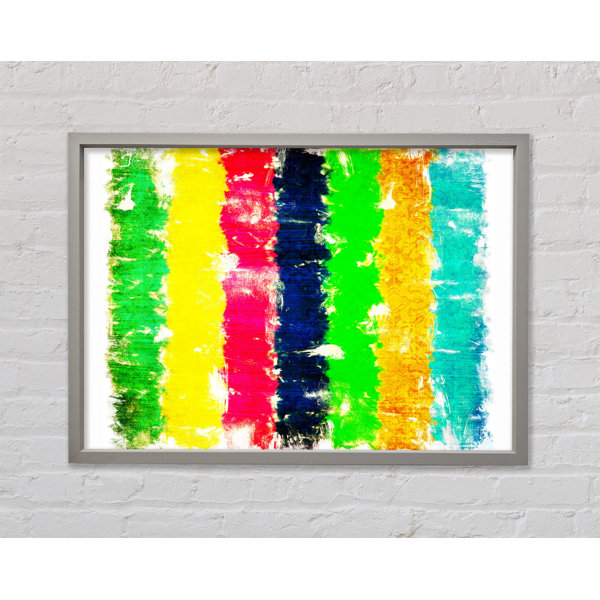 Ivy Bronx Crayon Delight Framed Print | Wayfair.co.uk