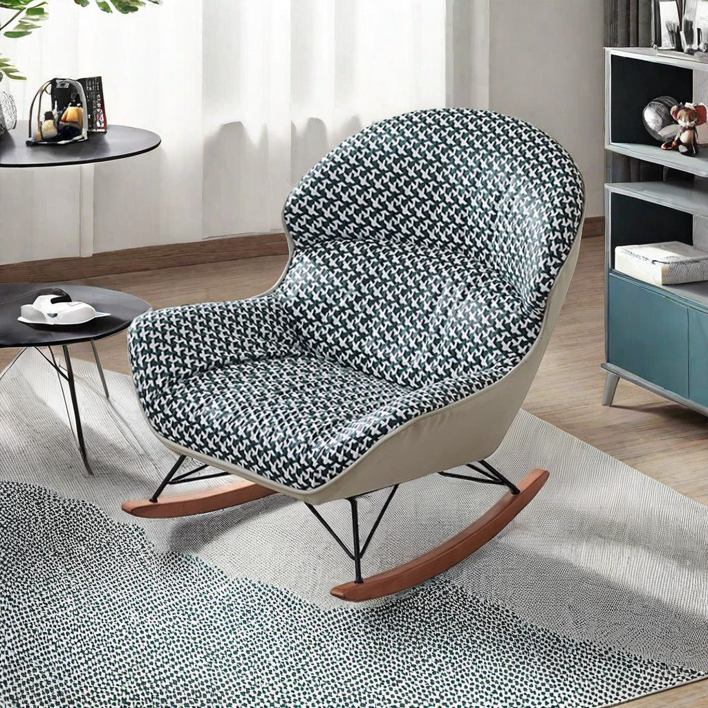 SUPROT Nordic minimalist rocking chair | Wayfair