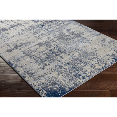 Trent Austin Design® Griffiths Performance Blue Rug & Reviews | Wayfair