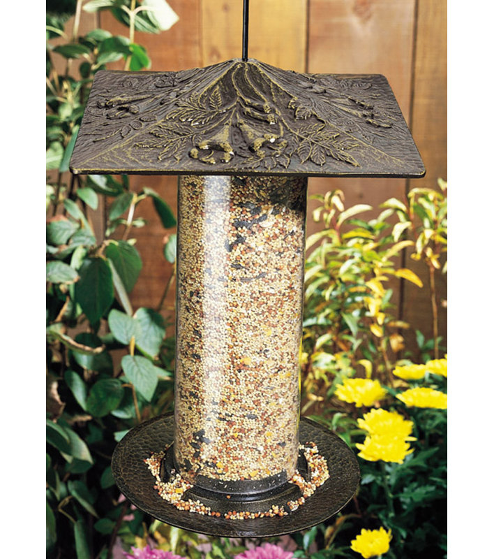 Whitehall Products Twelve inch Trumpet Vine Tube Feeder | Wayfair