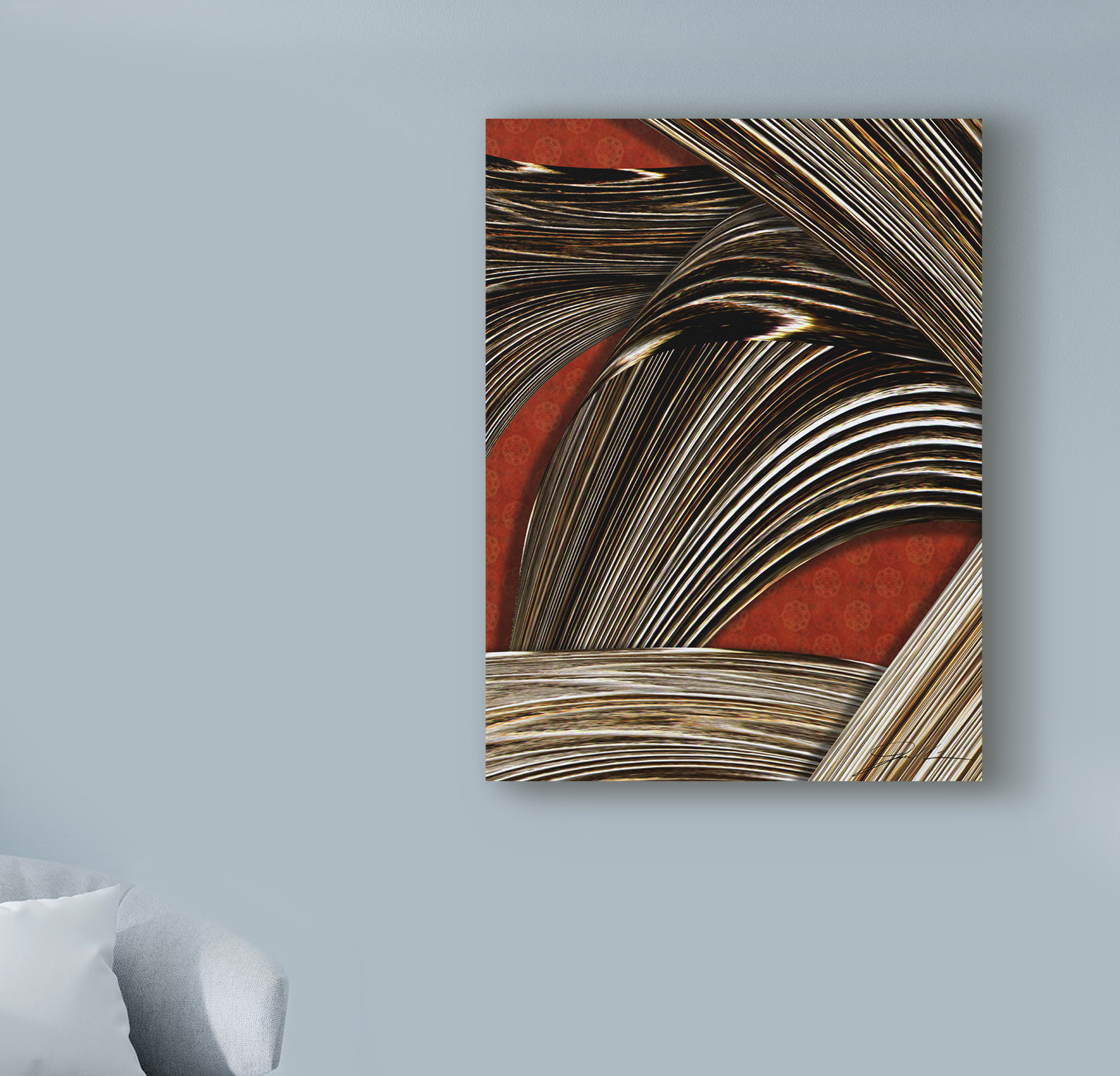 Bay Isle Home™ Tangle Tile II by Jason Higby - Graphic Art Print on ...