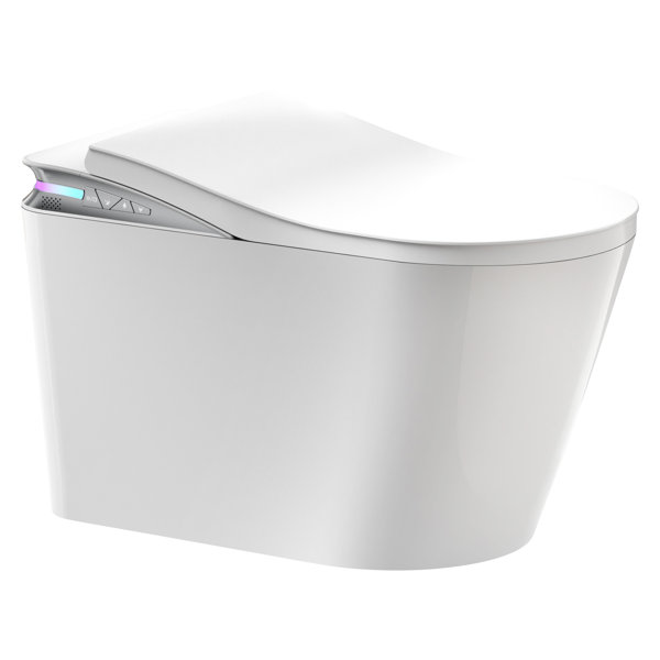 NFusion Owen Smart Toilet with Foot Sensing, Remote Control | Wayfair