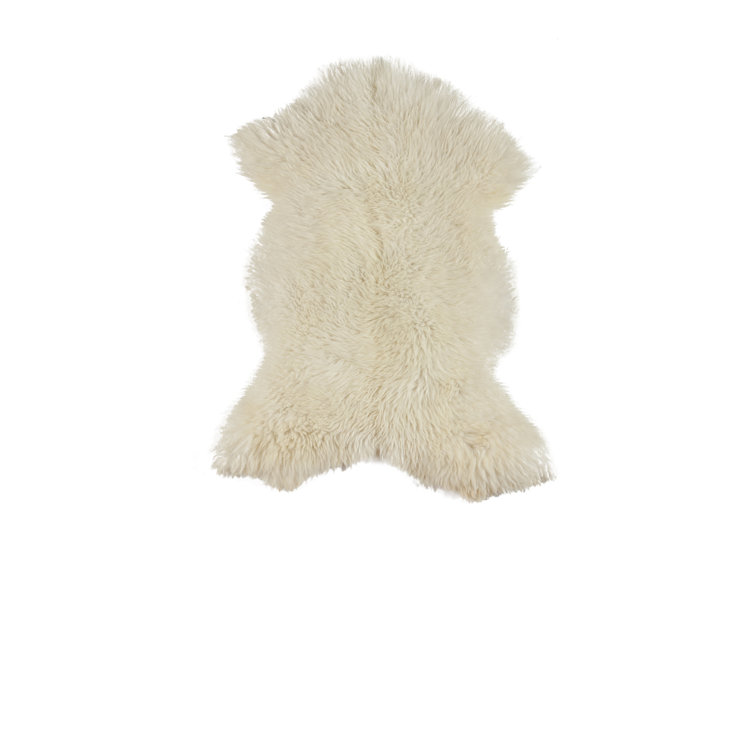 Woooly® Sheepskin Beige Rug | Wayfair.co.uk