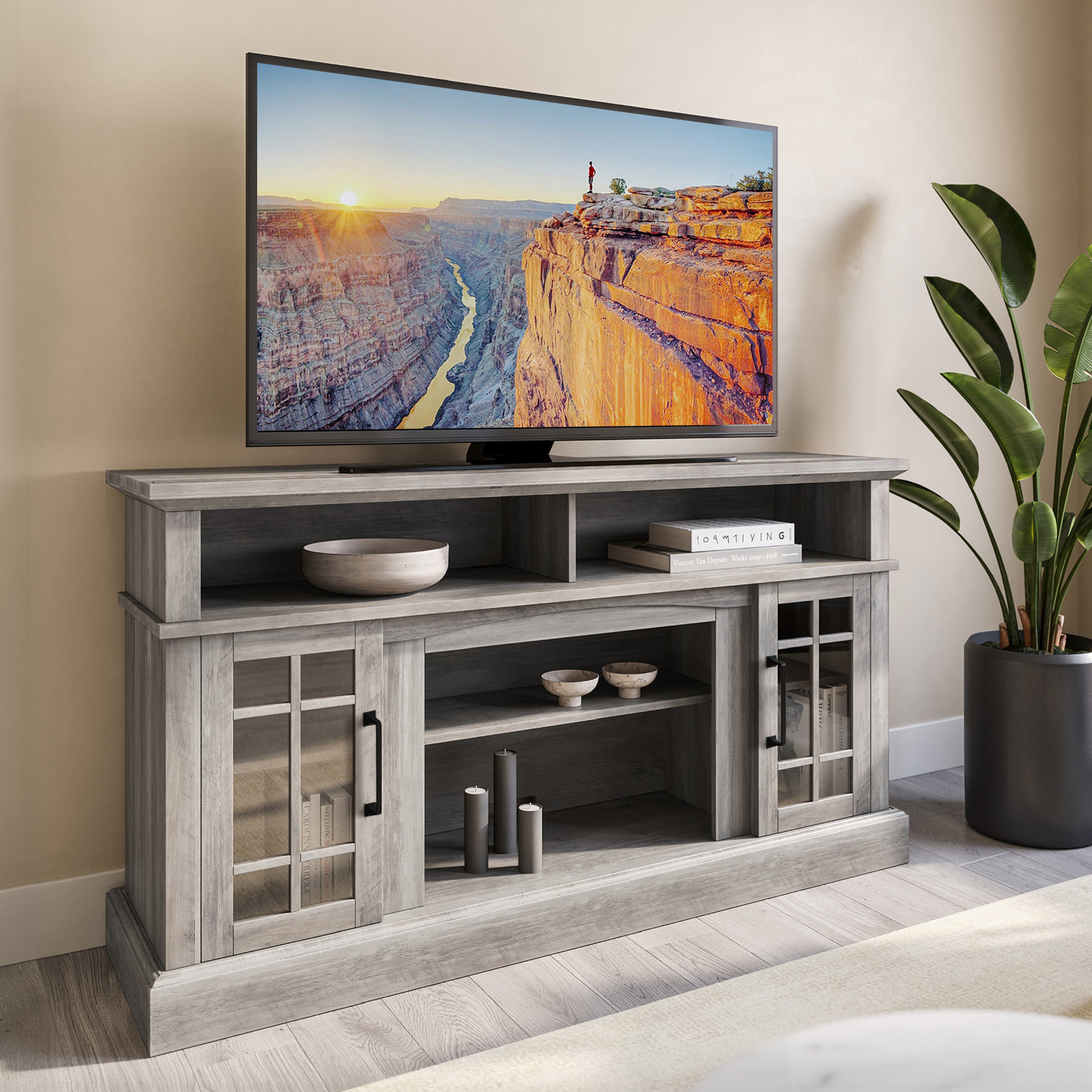 Red Barrel Studio Farl TV Stand for TVs up to 65" & Reviews - Wayfair ...