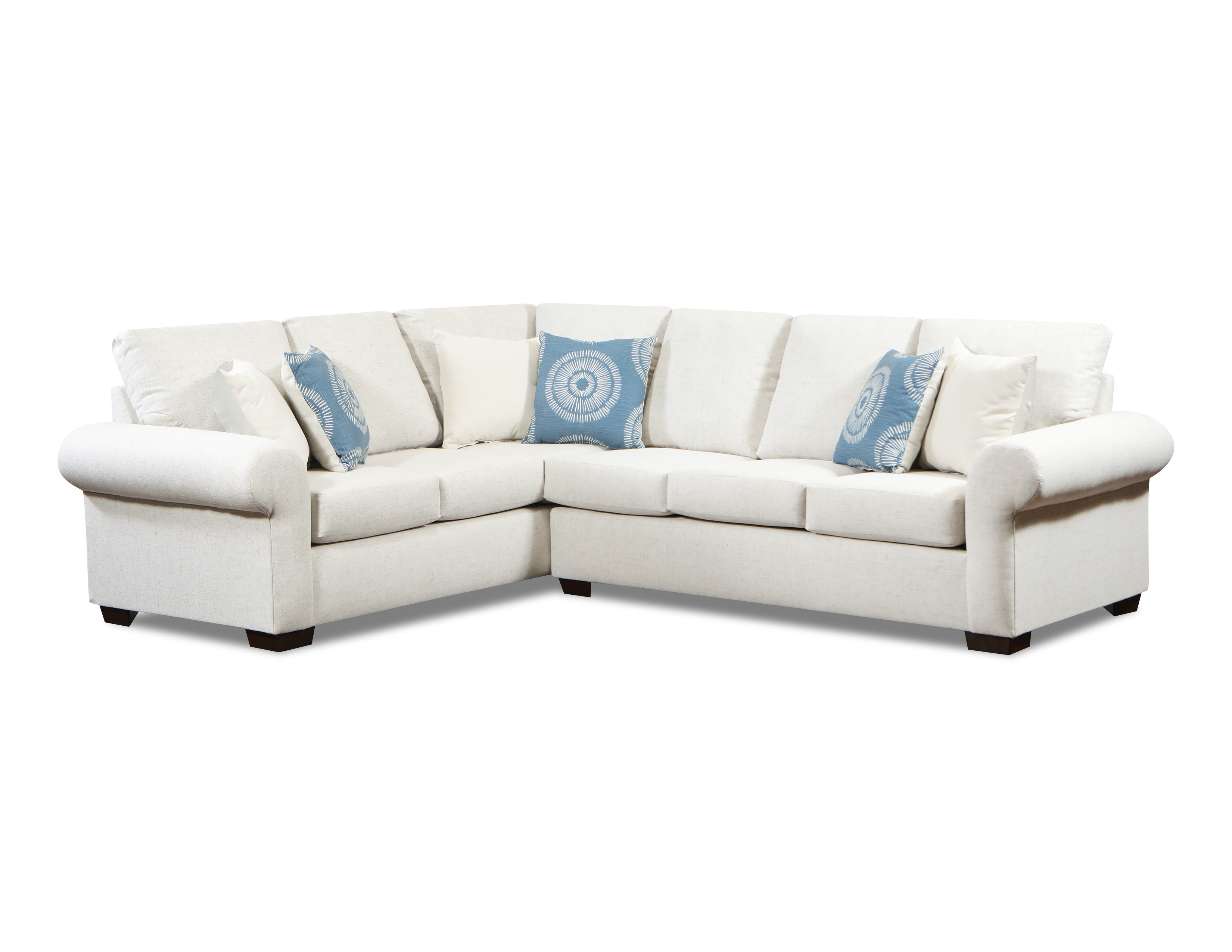 Winston Porter Erihn 95" Wide Left Hand Facing Modular Corner Sectional ...