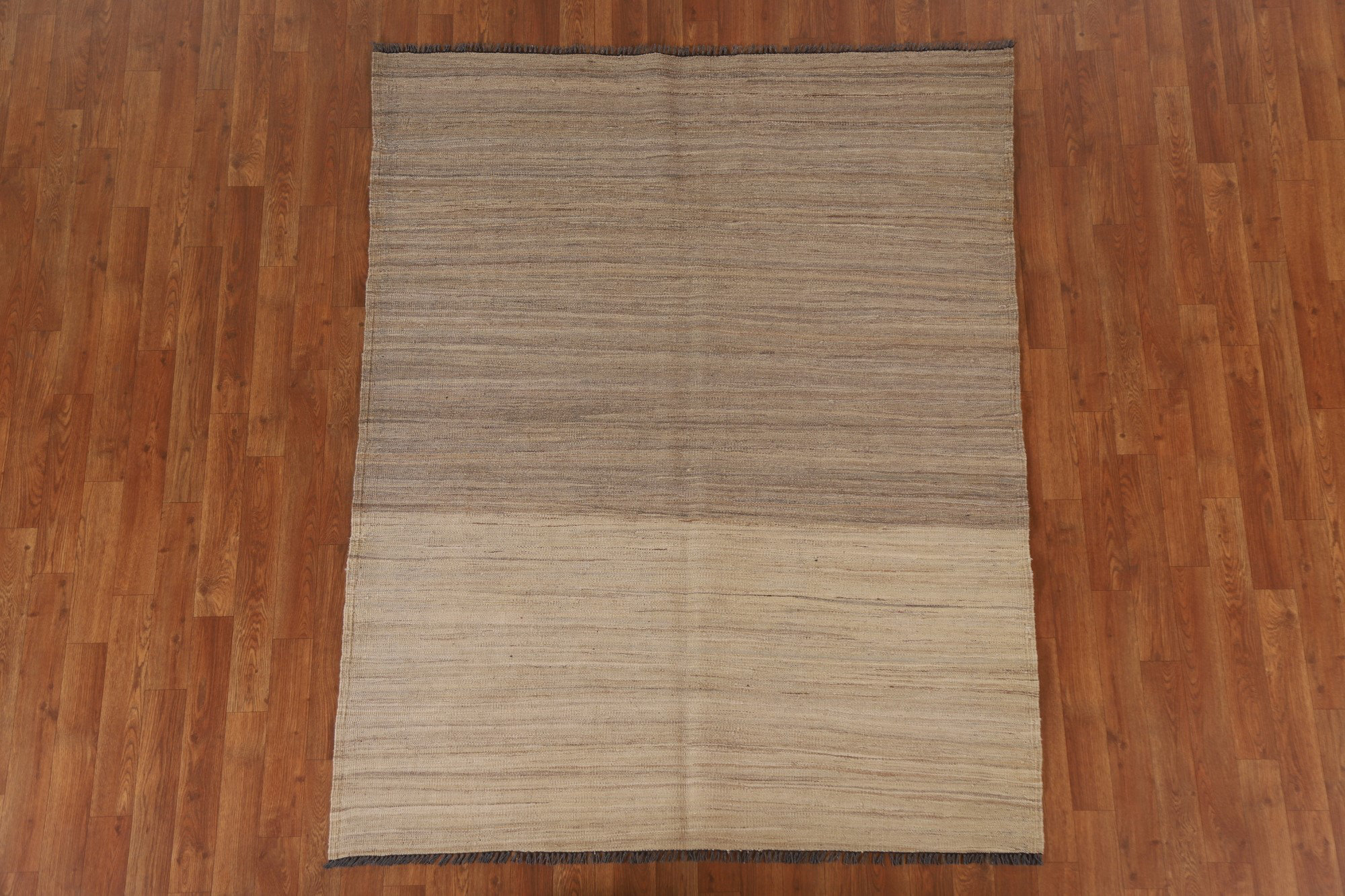 Isabelline Modern Kilim Earth Tone Area Rug 5x6 | Wayfair