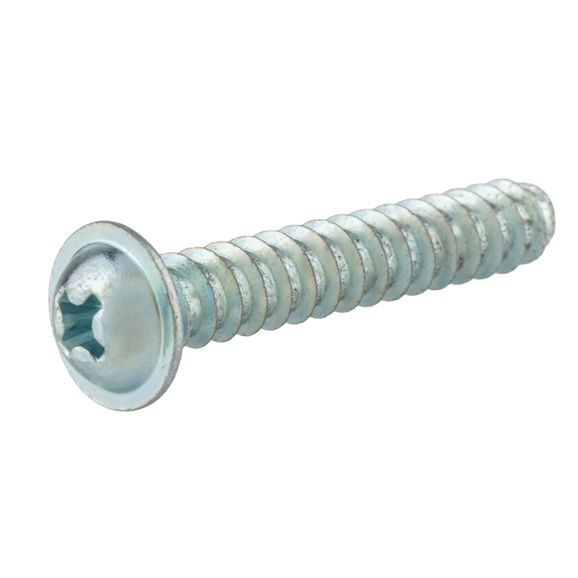 UNIQANTIQ HARDWARE SUPPLY #12 X 1-1/4" Zinc Washer Head Machine Screws ...