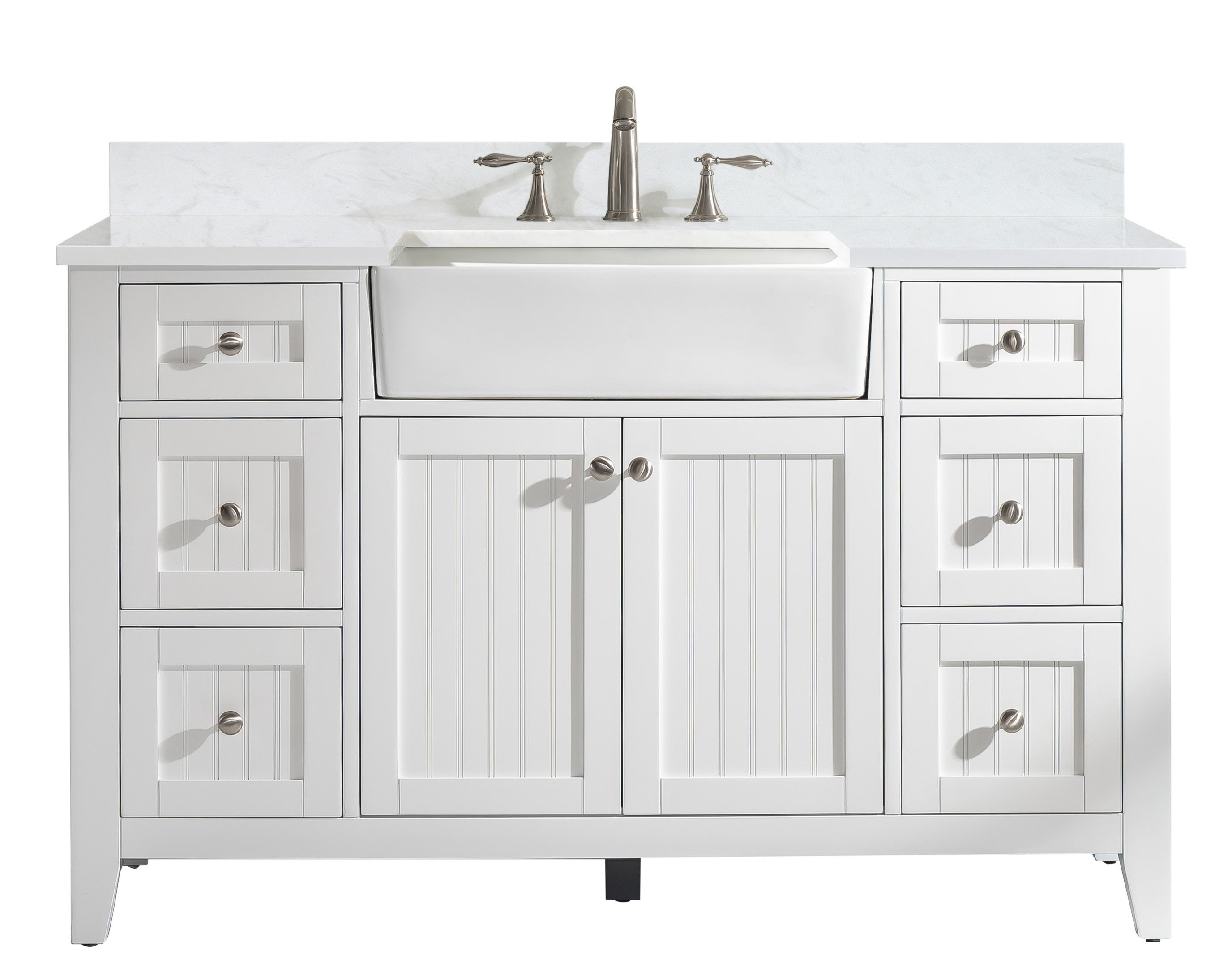 Longshore Tides 54" Single Bathroom Vanity Set & Reviews | Wayfair