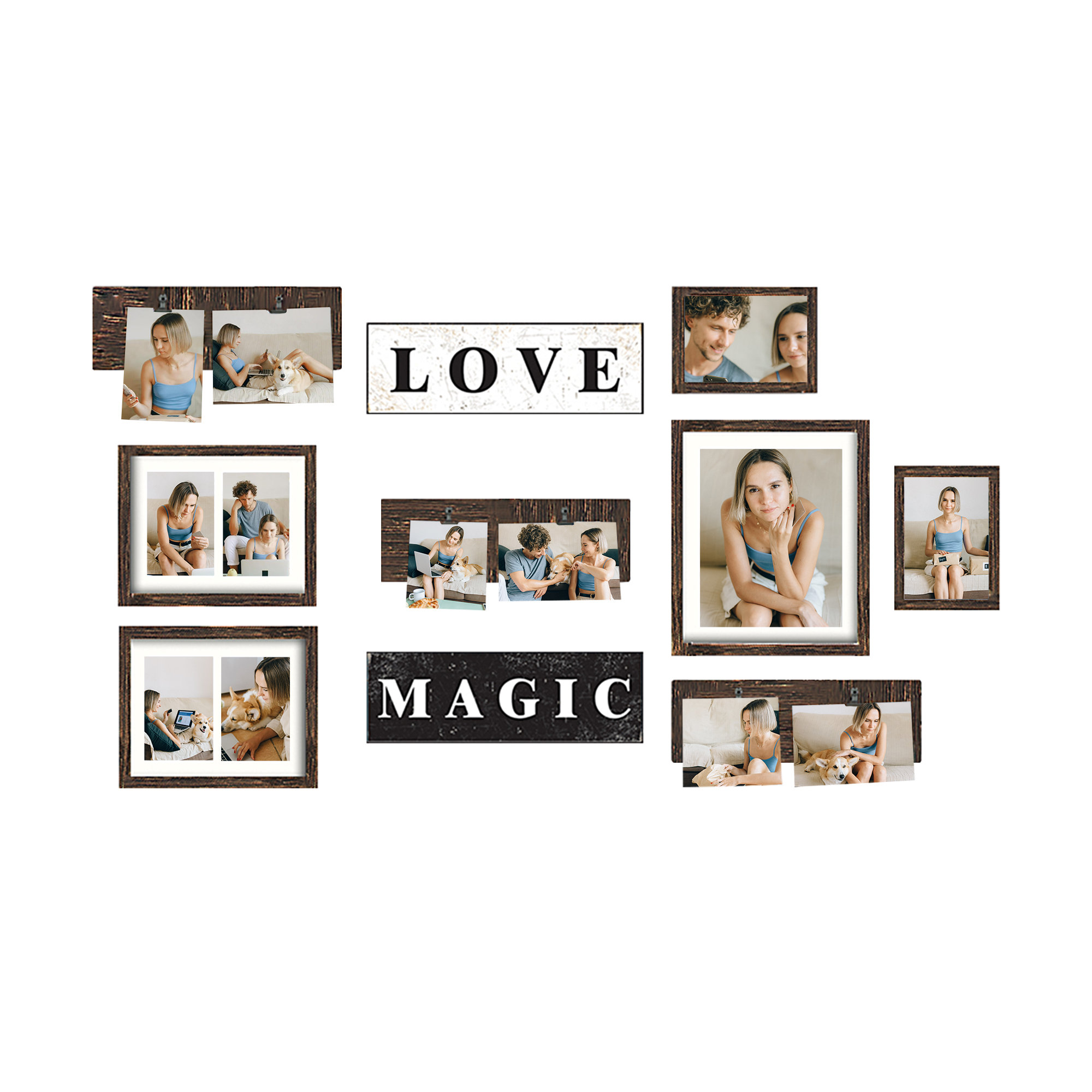 Le Prise™ Kapow Wall Gallery Picture Frame Set & Reviews | Wayfair
