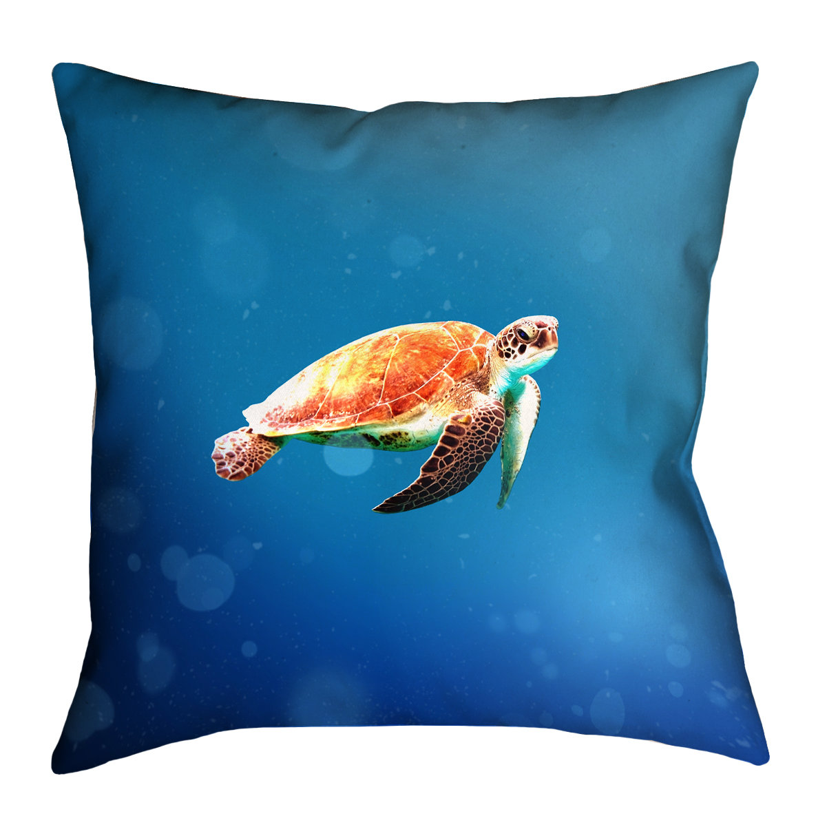 ArtVerse Sea Turtle Pillow Cover | Wayfair