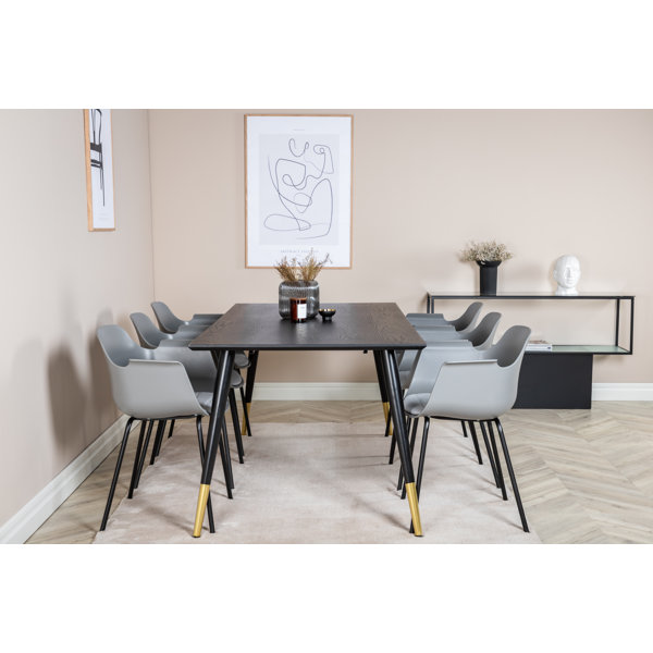 ScanMod Design Esstischgruppe Starr mit 6 Stühlen | Wayfair.de