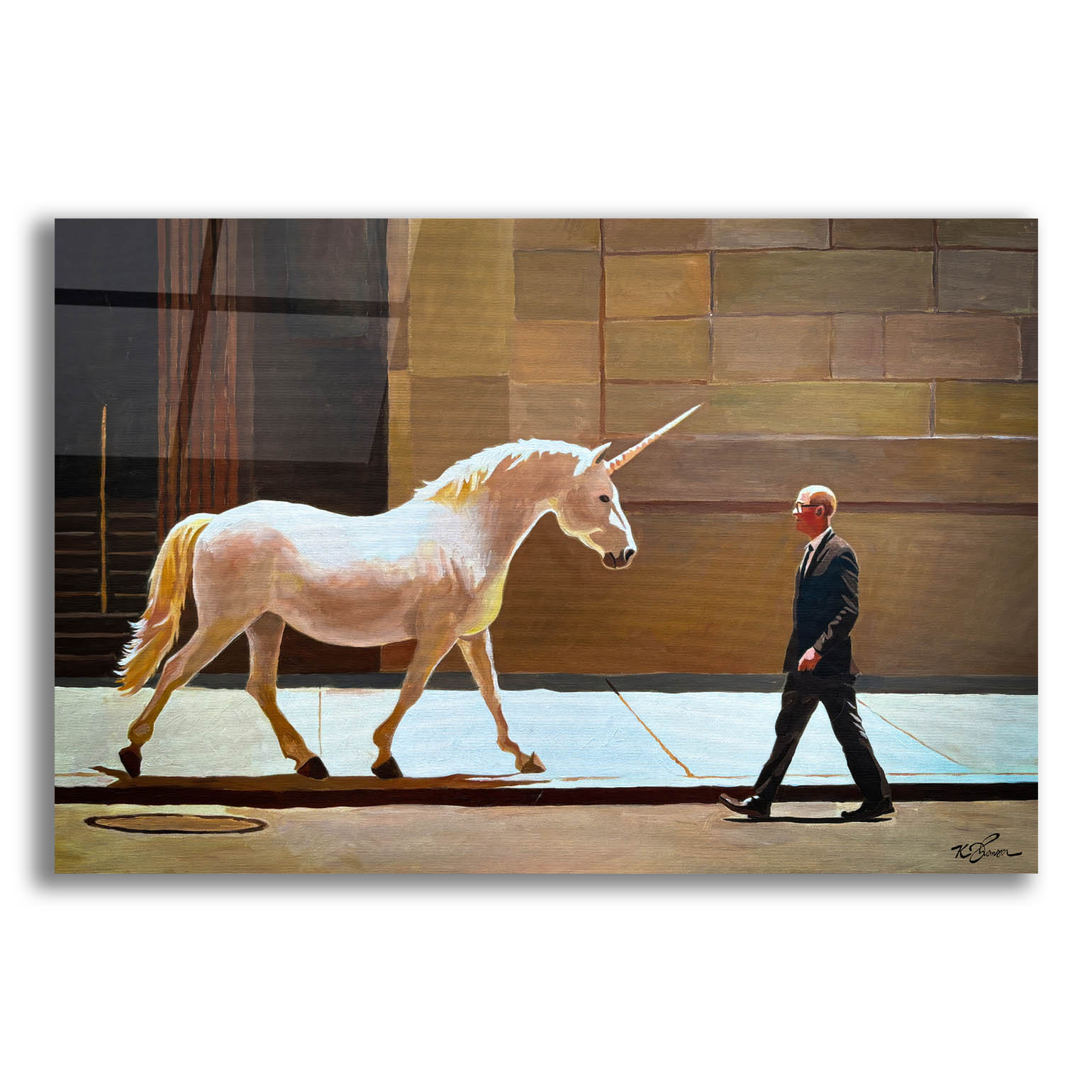 Ivy Bronx 'The Exception Proves The Rule' by Keith Thomson Acrylic ...