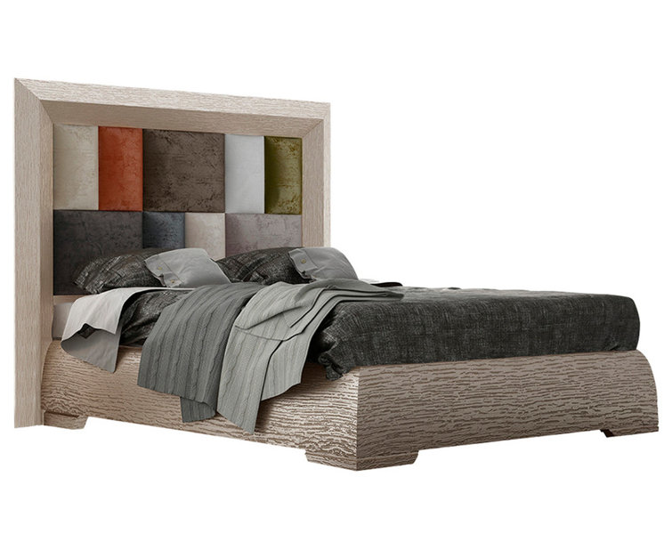 Hispania Home Upholstered Panel Bed | Wayfair
