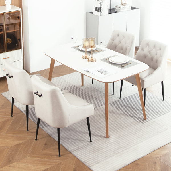 Corrigan Studio® Dining Chairs ,Mid Century Dining ChairsUpholstered ...