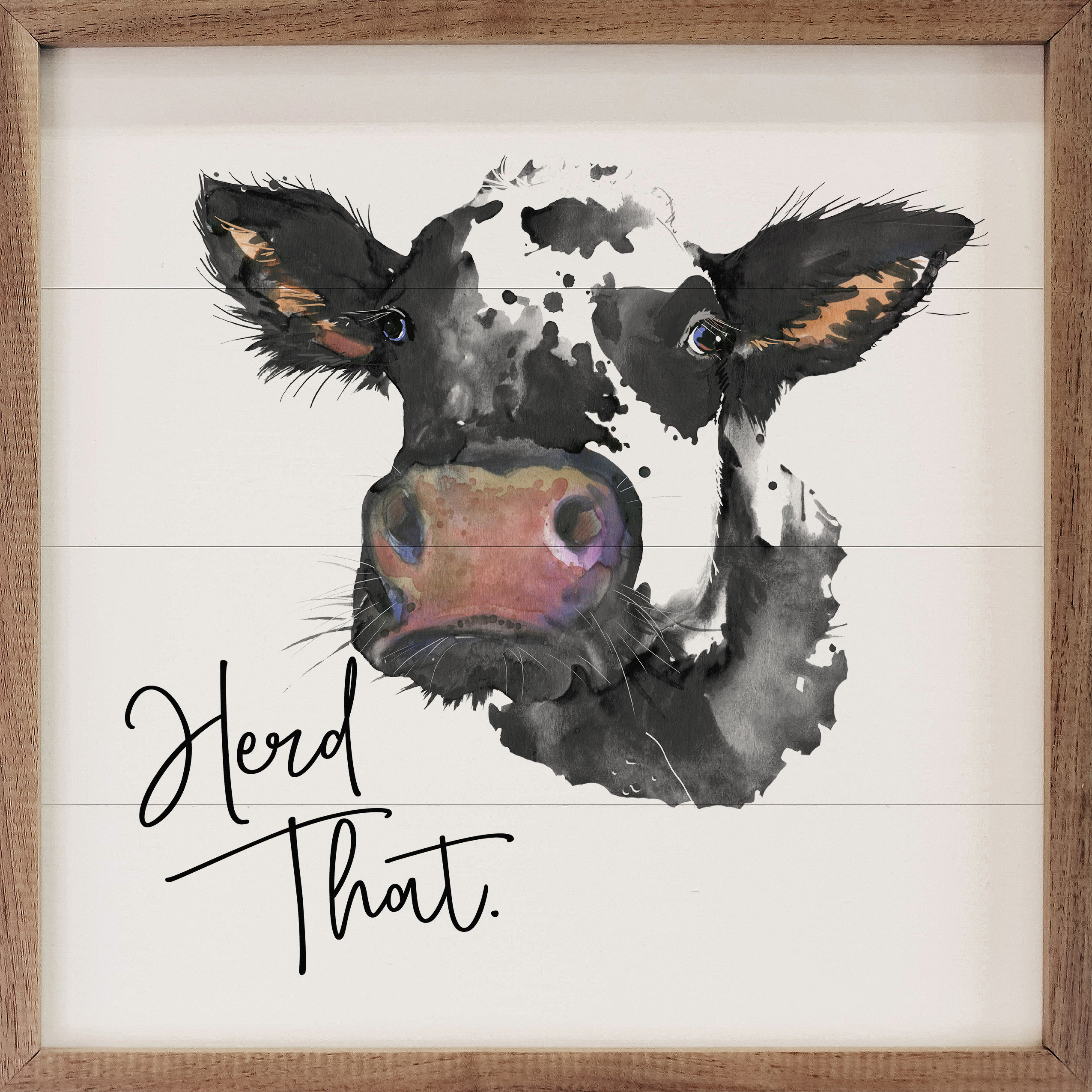 August Grove Herd That Cow White - Wayfair Canada