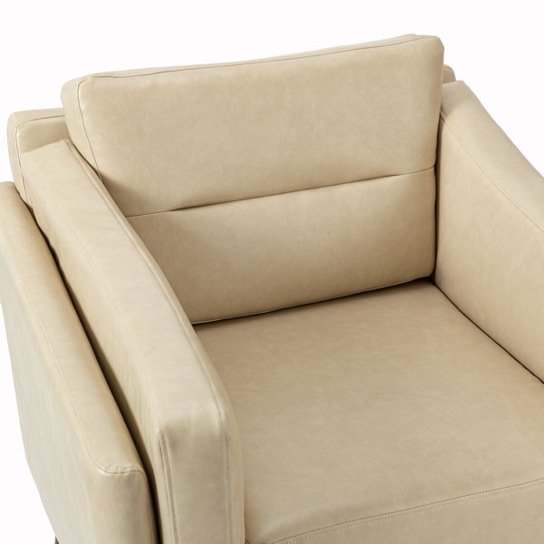Wade Logan® Bandon Faux Leather Club Chair - Wayfair Canada