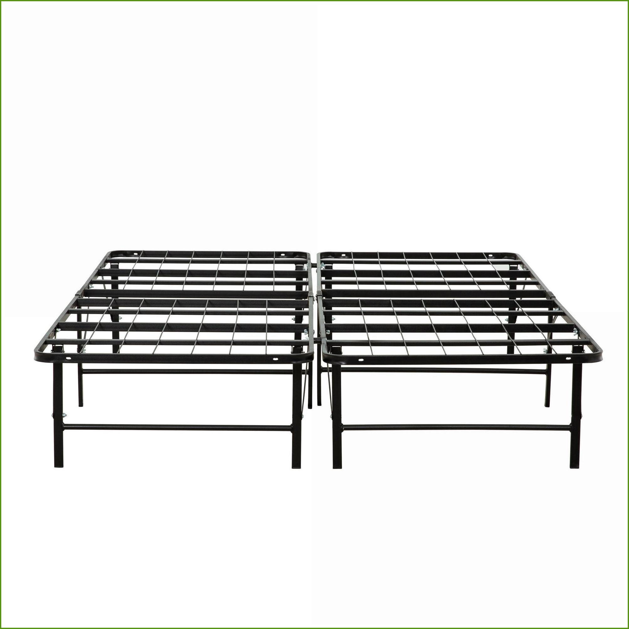 Latitude Run® Full Size Solid Metal Platform Bed Frame – No Box Spring ...