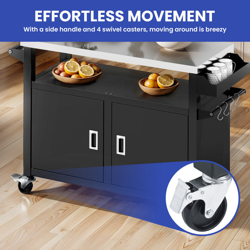 Ebern Designs Gamby Kitchen Island | Wayfair