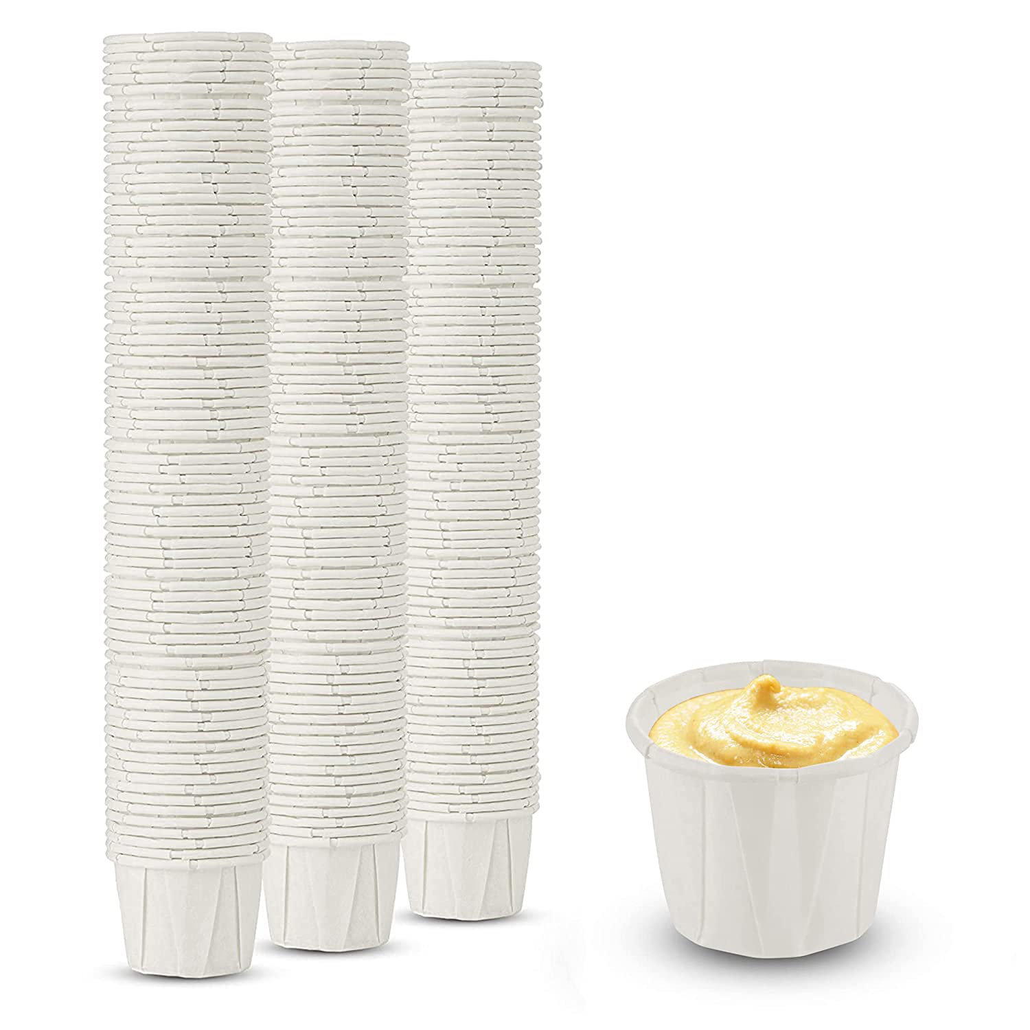 Mt Products Paper Portion Cups - 1/2 Oz Disposable Condiment Cups | Wayfair