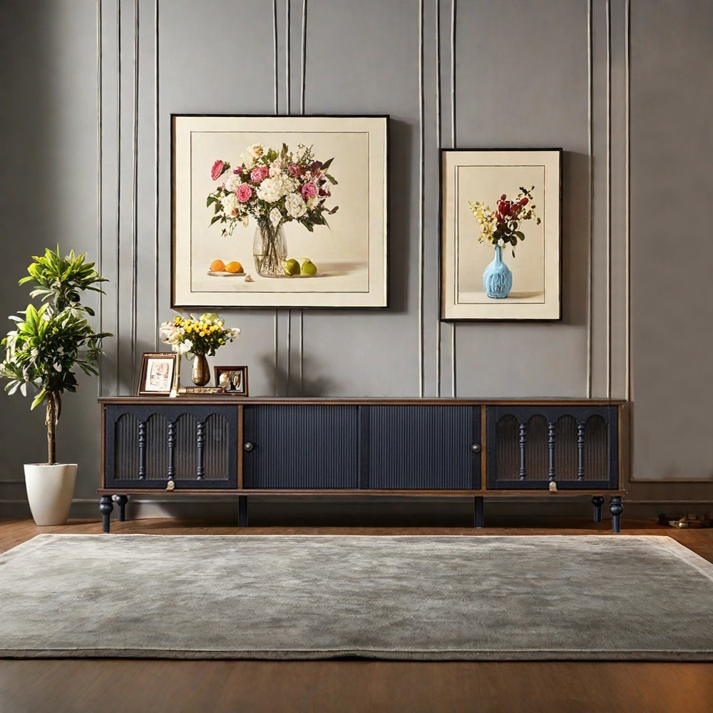 Finaewg American style spliced color TV stand | Wayfair