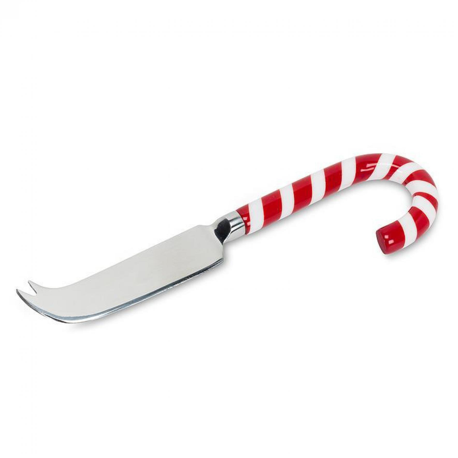 The Holiday Aisle® Candy Cane Handle Cheese Knife | Wayfair