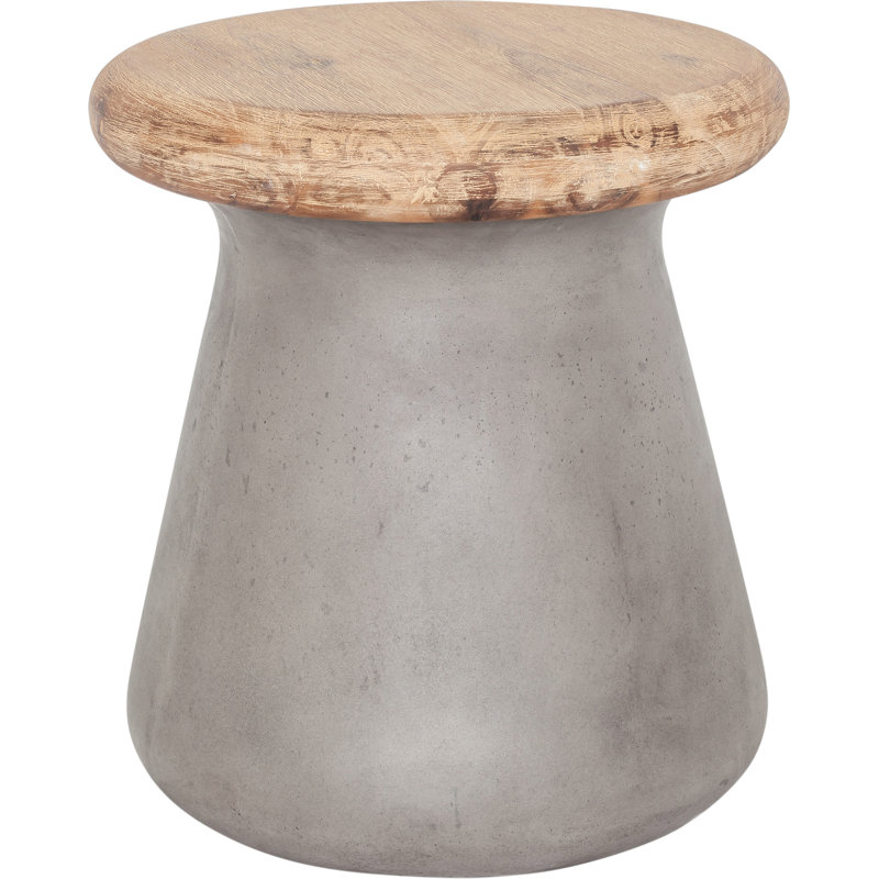 Moe's Home Collection Hendley Concrete Accent Stool & Reviews | Perigold