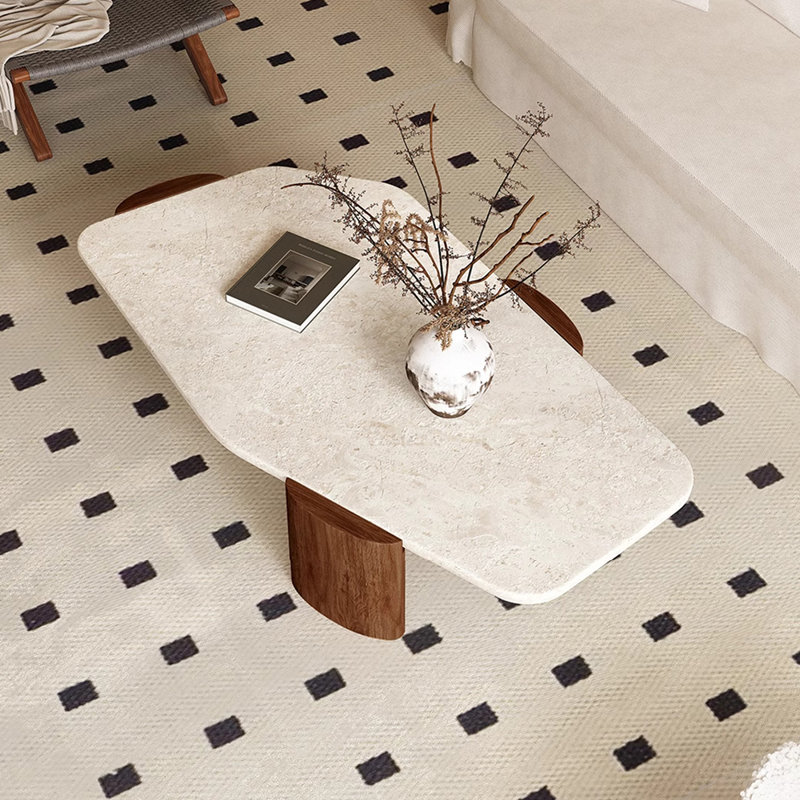 Trentastic Trails Natural lime stone cave stone coffee table | Wayfair